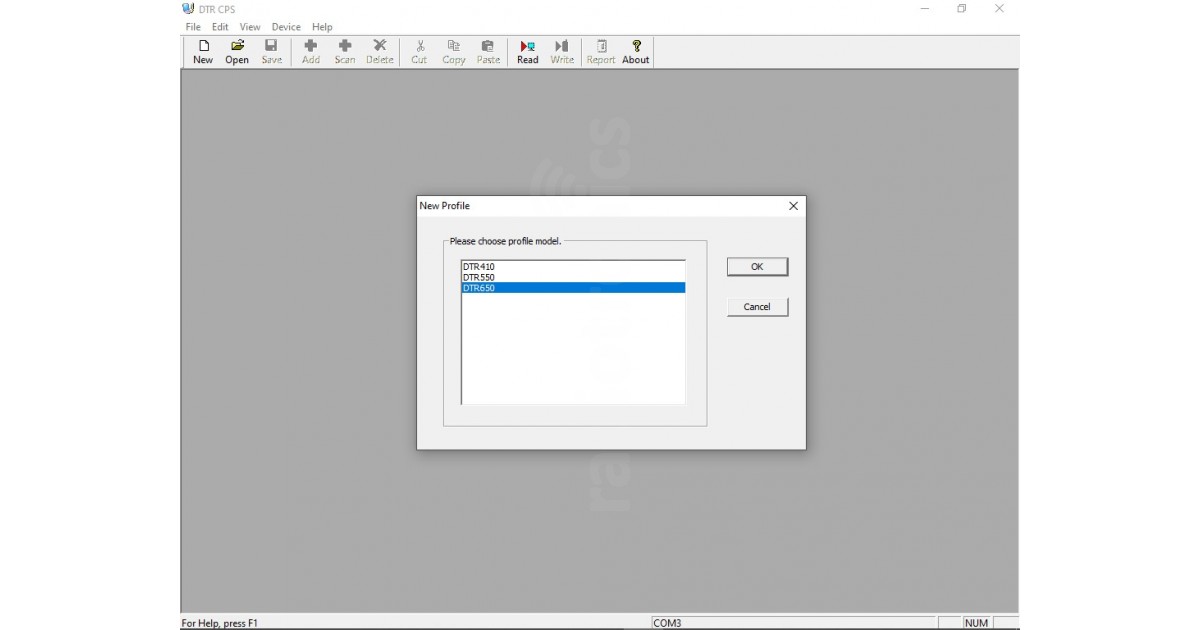 Motorola DTR-CPS DTR410 DTR550 DTR650 Programming Software ...