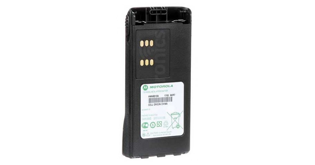 Genuine Motorola HNN9010A / HNN9010 Intrinsically Safe NiMH FM Battery ...