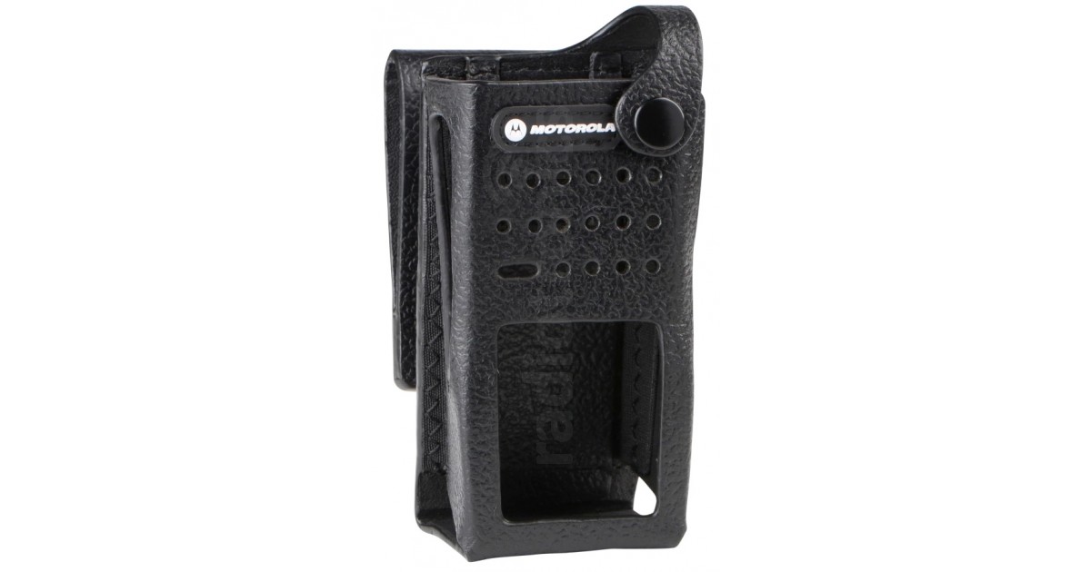 Genuine Motorola PMLN5867A (PMLN5867) XPR3300 XPR3300e Keypad Leather Carry Case - Radiotronics ...
