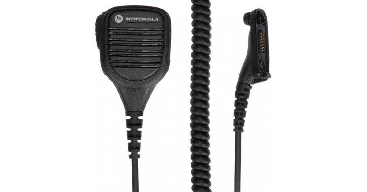Genuine OEM Motorola PMMN4050 XPR6000 & XPR7000 Remote Speaker Microphone - Radiotronics Canada