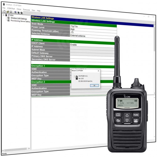Icom CS-IP100H IP100H Programming Software (USA & Canada Only ...