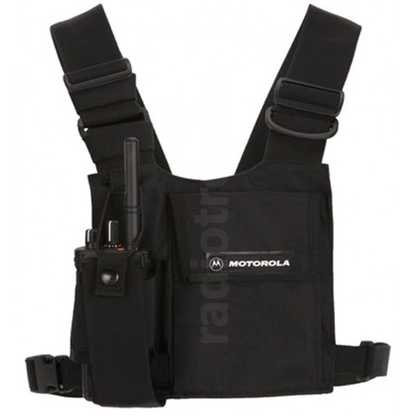 Genuine Motorola Two Way Radio Chest Pack Security Police Waistcoat ...